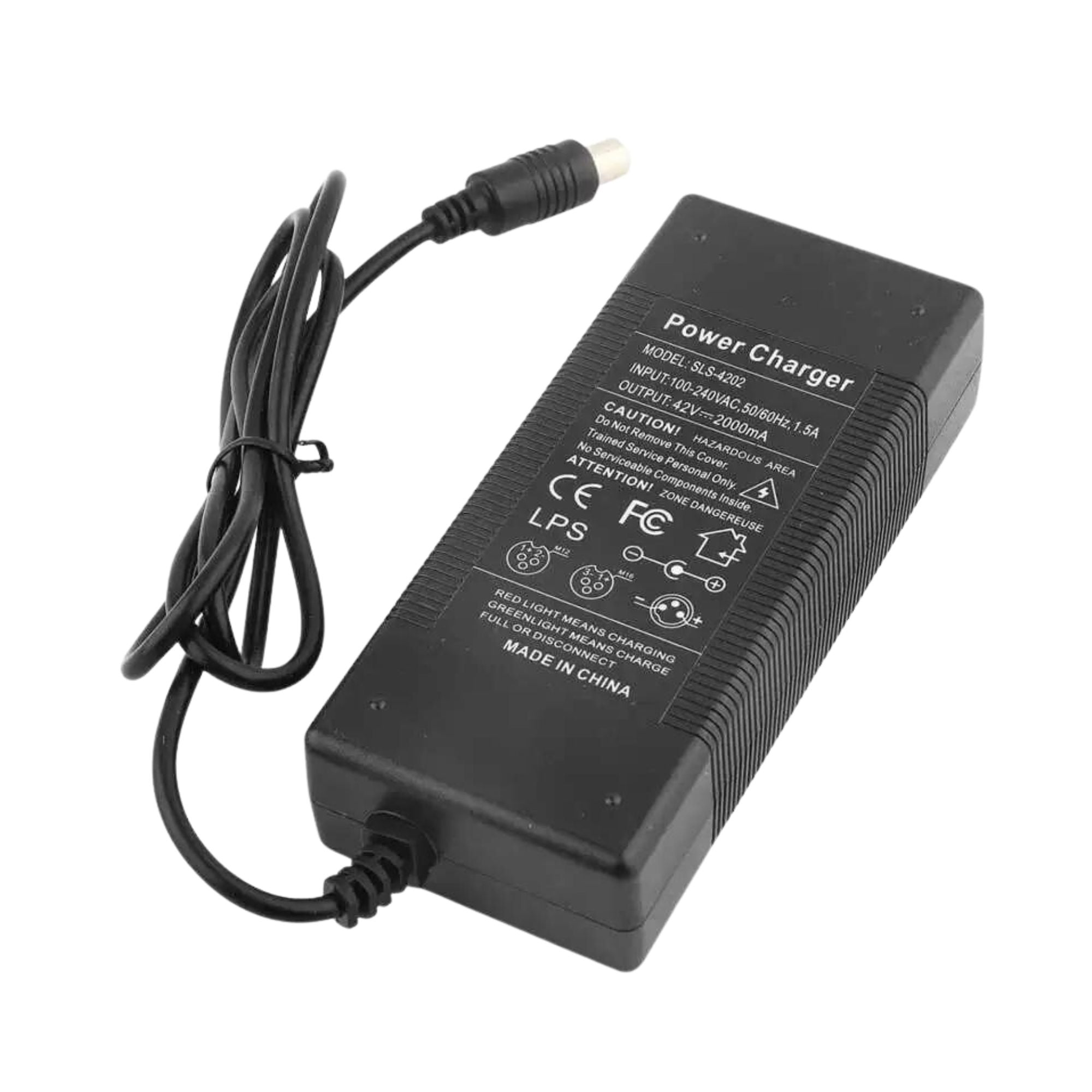 Electric Scooter Charger Adapter Battery Charger 42V 2A.– FMTRD